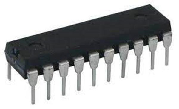 I.C. Integrated Circuit, TTL, Octal Inverting Buffer 74HCT240N