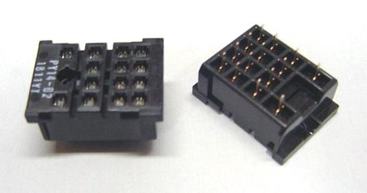 Relay Base (Socket) Board Mount Solder, LB4H Style ~: The Pinball ...