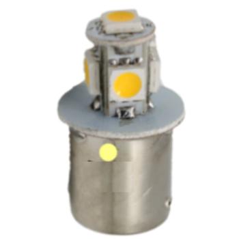 White LED #1251 Bayonet Base Flasher Lamp (28 Volt)