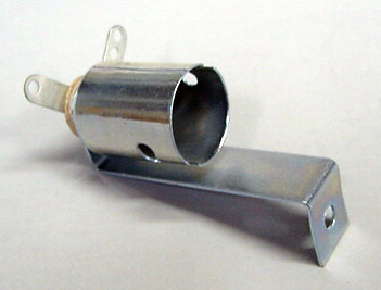Bayonet Base 2-Lead Socket With Long Mounting Bracket For #89 Bulbs ...