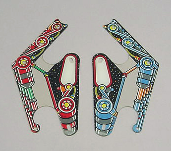 PIN•BOT Sling Shot Plastics - NOS - Pinbot `^: The Pinball Wizard ...