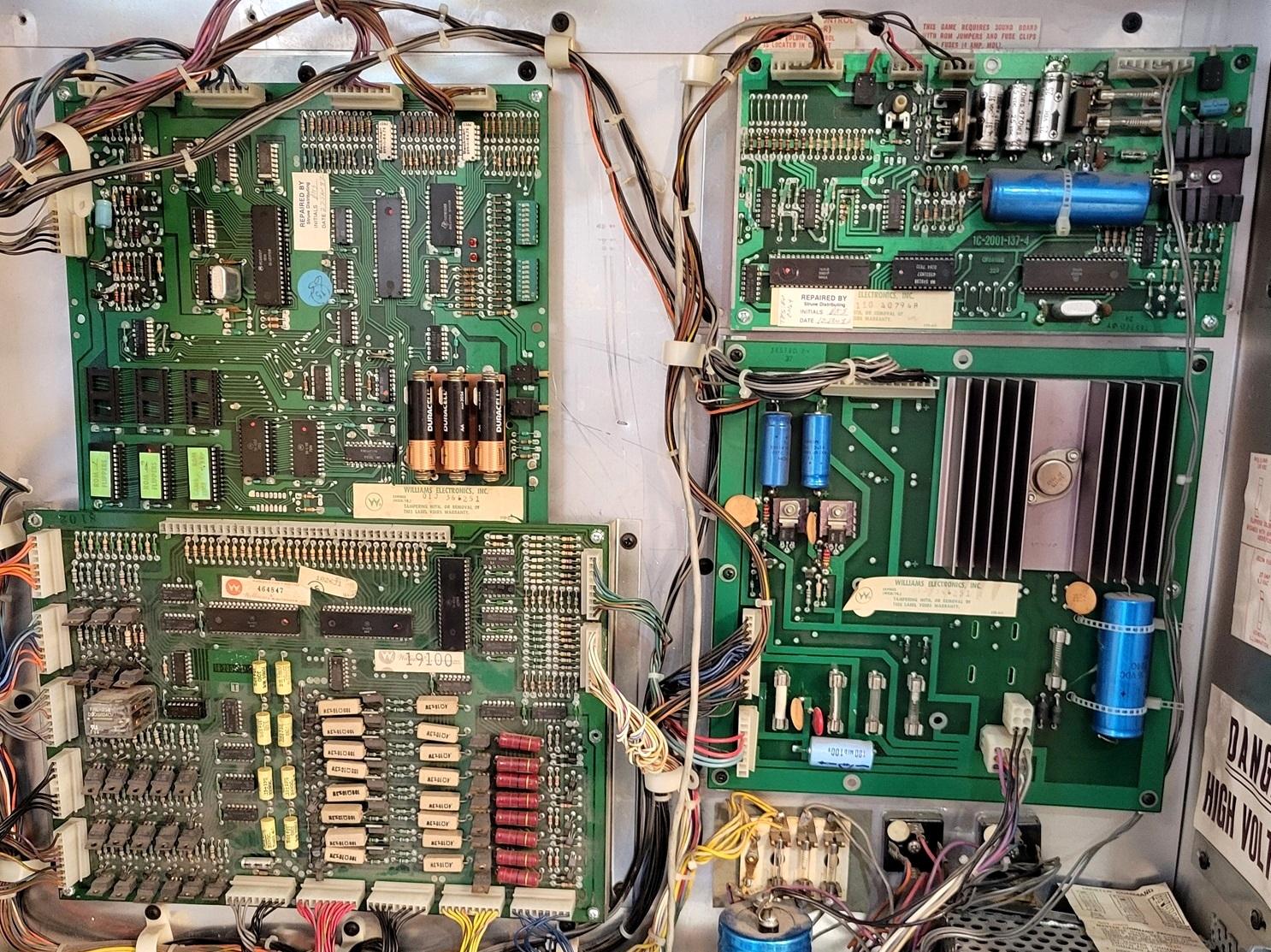 Williams System 3 to 7 Board Repair